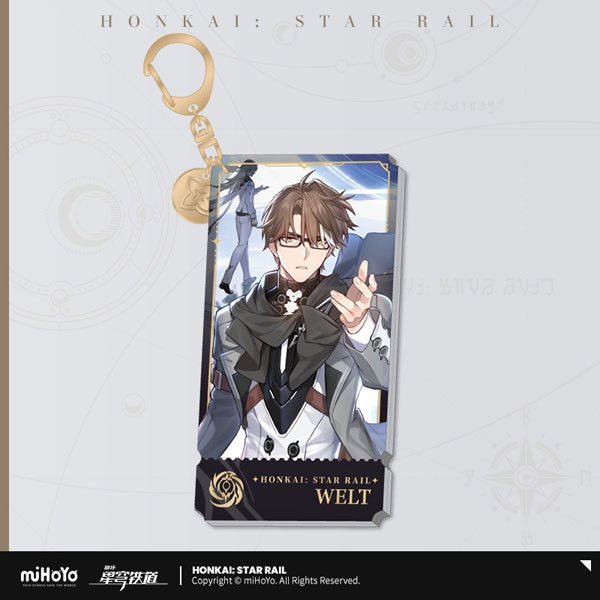 [Honkai Star Rail] Standing Design Series Acrylic Keychain - Welt ...