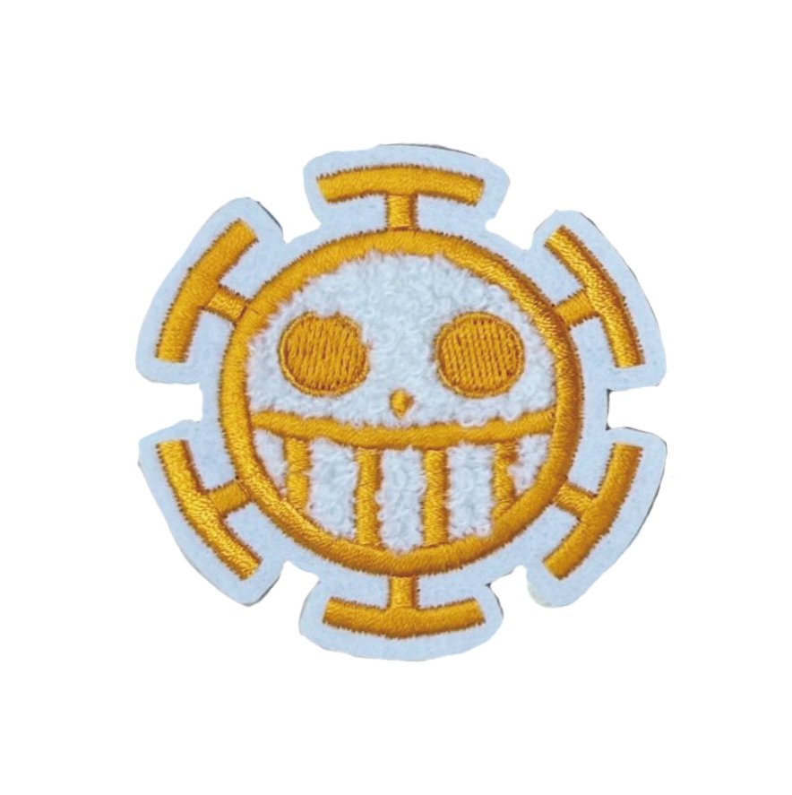 [One Piece] Official Toei Sagara Embroidery Sticker - Trafalgar Law ...